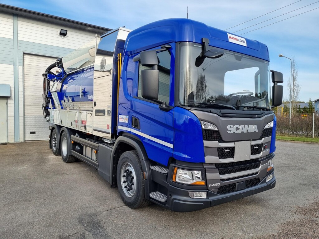 Scania Juro Clean ADR-yhdistelmäauto – Harrikone Oy